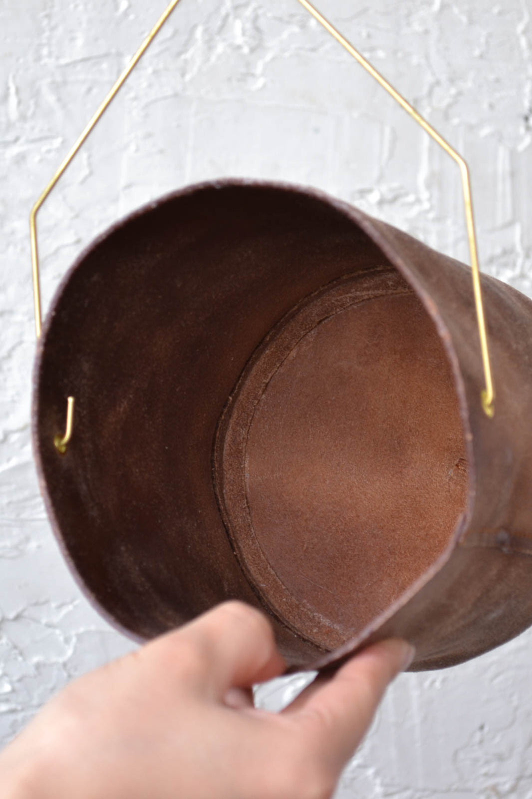 Waxed float pot — ANTRY USE ONLY GENUINE