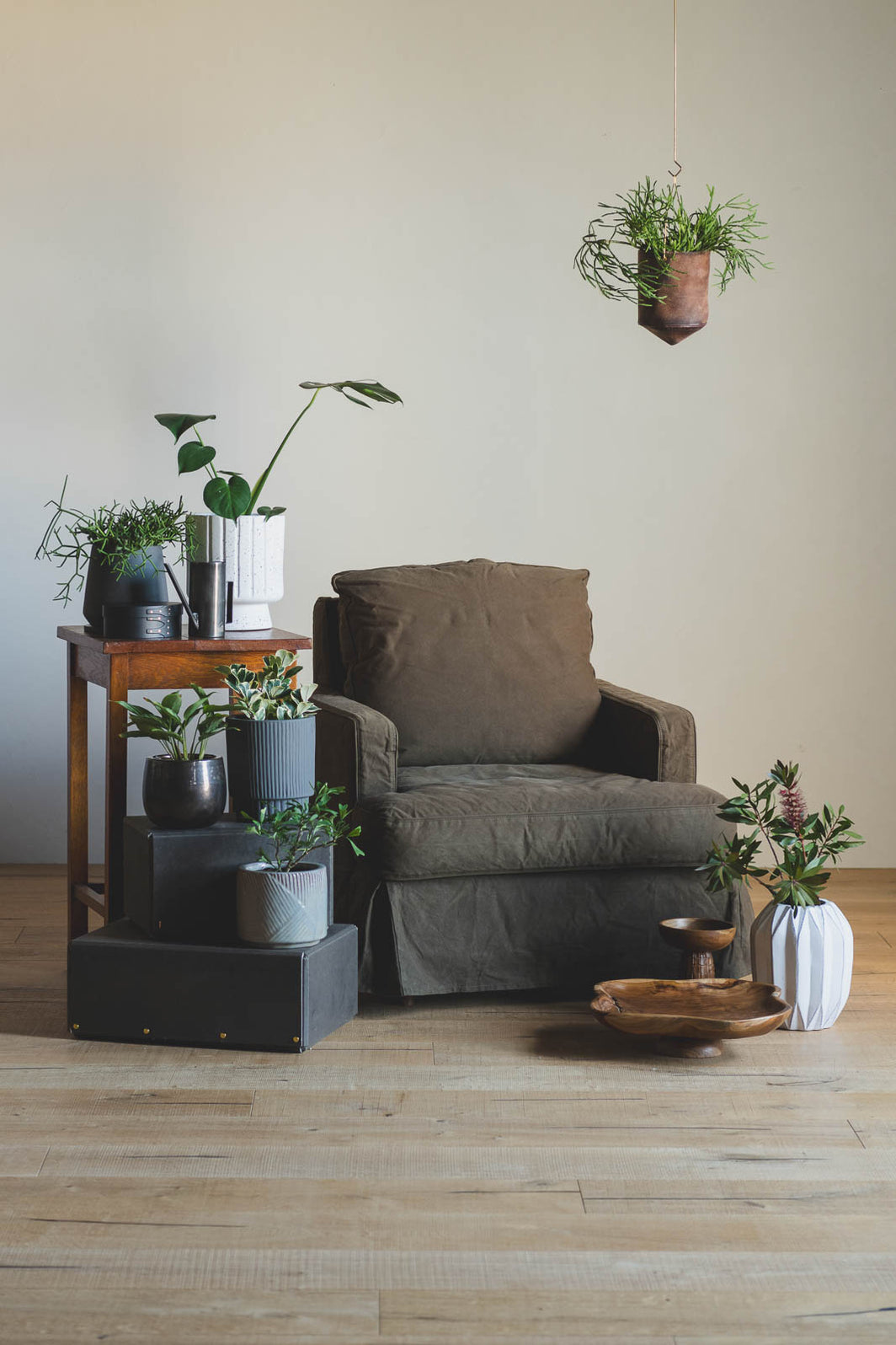 Waxed float pot — ANTRY USE ONLY GENUINE