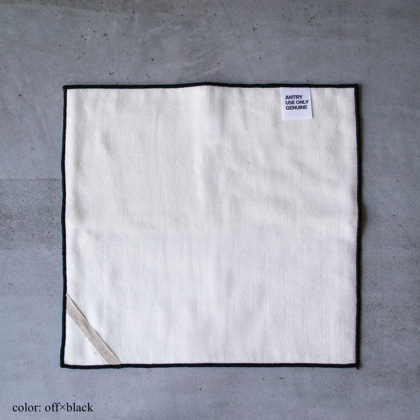 ANTRYオリジナル ミニハンドタオル — ANTRY USE ONLY GENUINE