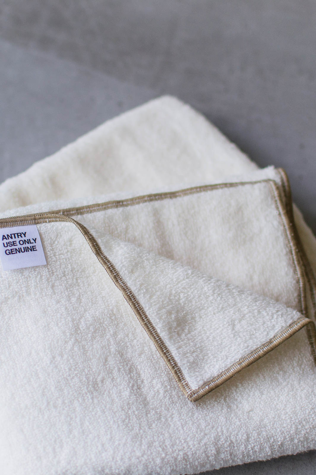 ANTRYオリジナル ミニバスタオル — ANTRY USE ONLY GENUINE