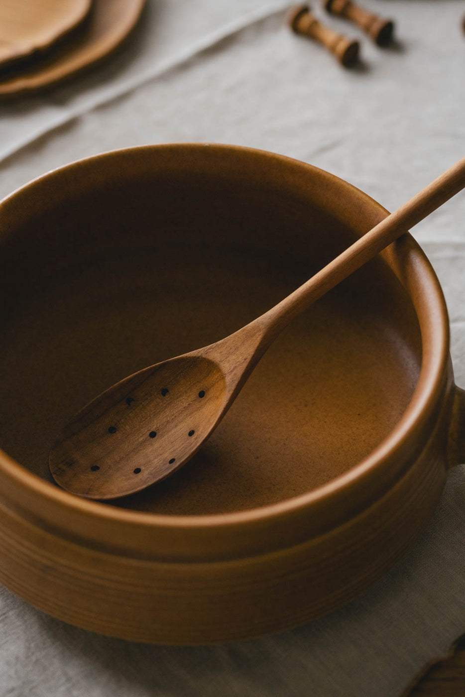 NIDO slotted spoon | 調理スプーン — ANTRY USE ONLY GENUINE