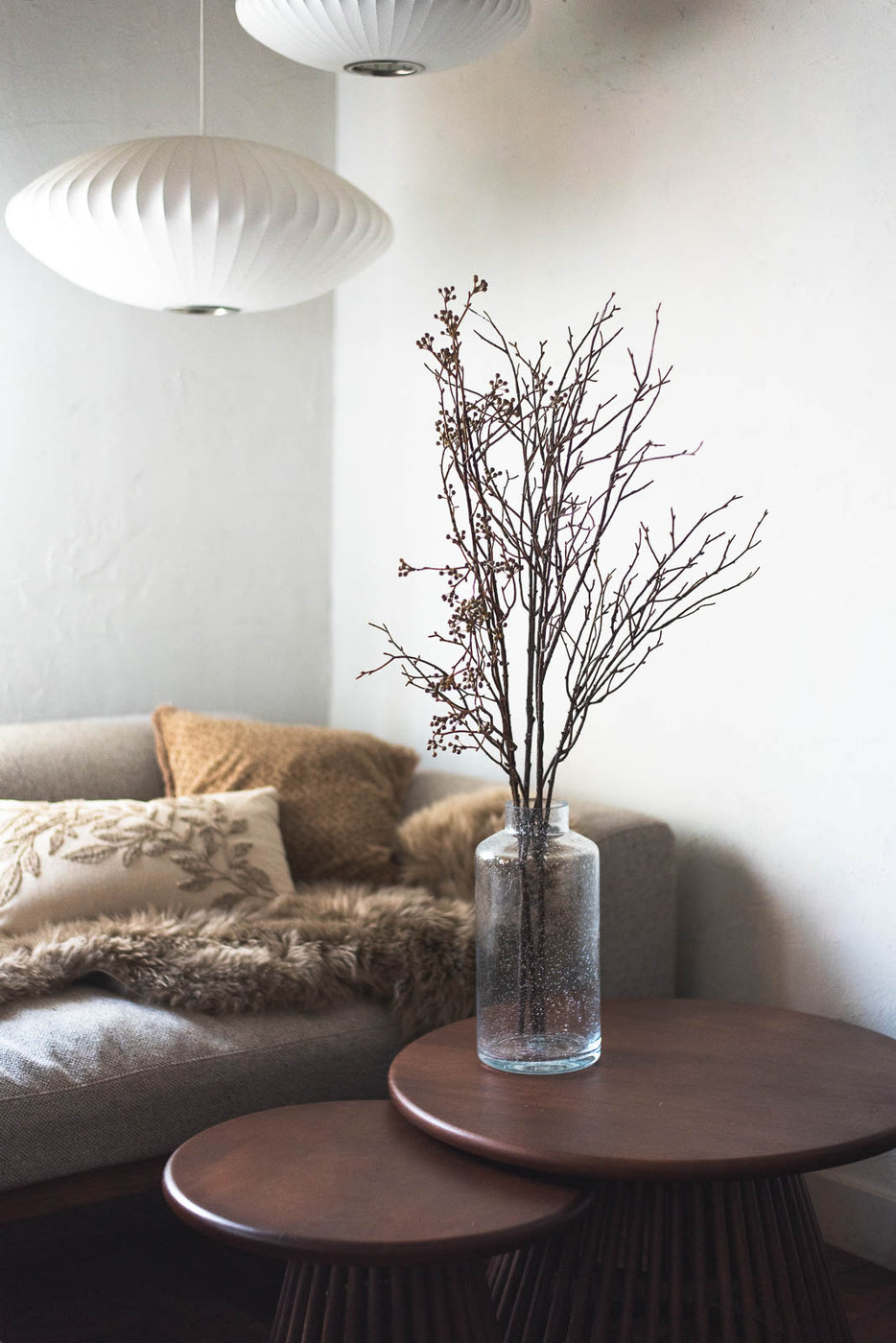 冬を彩るバーチフェイクブランチ100cm｜冬を彩る枝ものインテリアに — ANTRY USE ONLY GENUINE