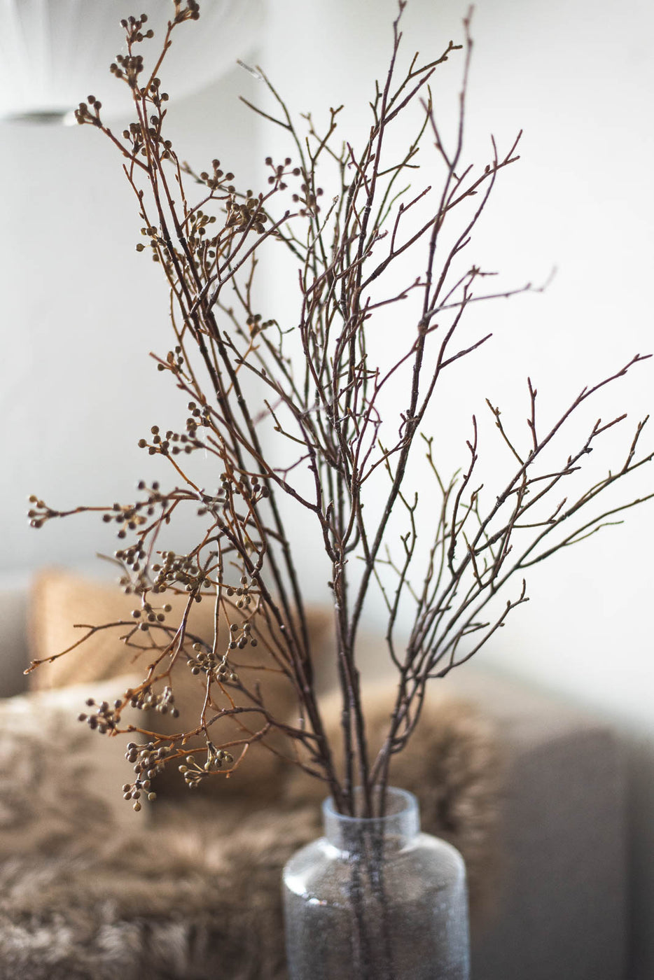 冬を彩るバーチフェイクブランチ100cm｜冬を彩る枝ものインテリアに — ANTRY USE ONLY GENUINE