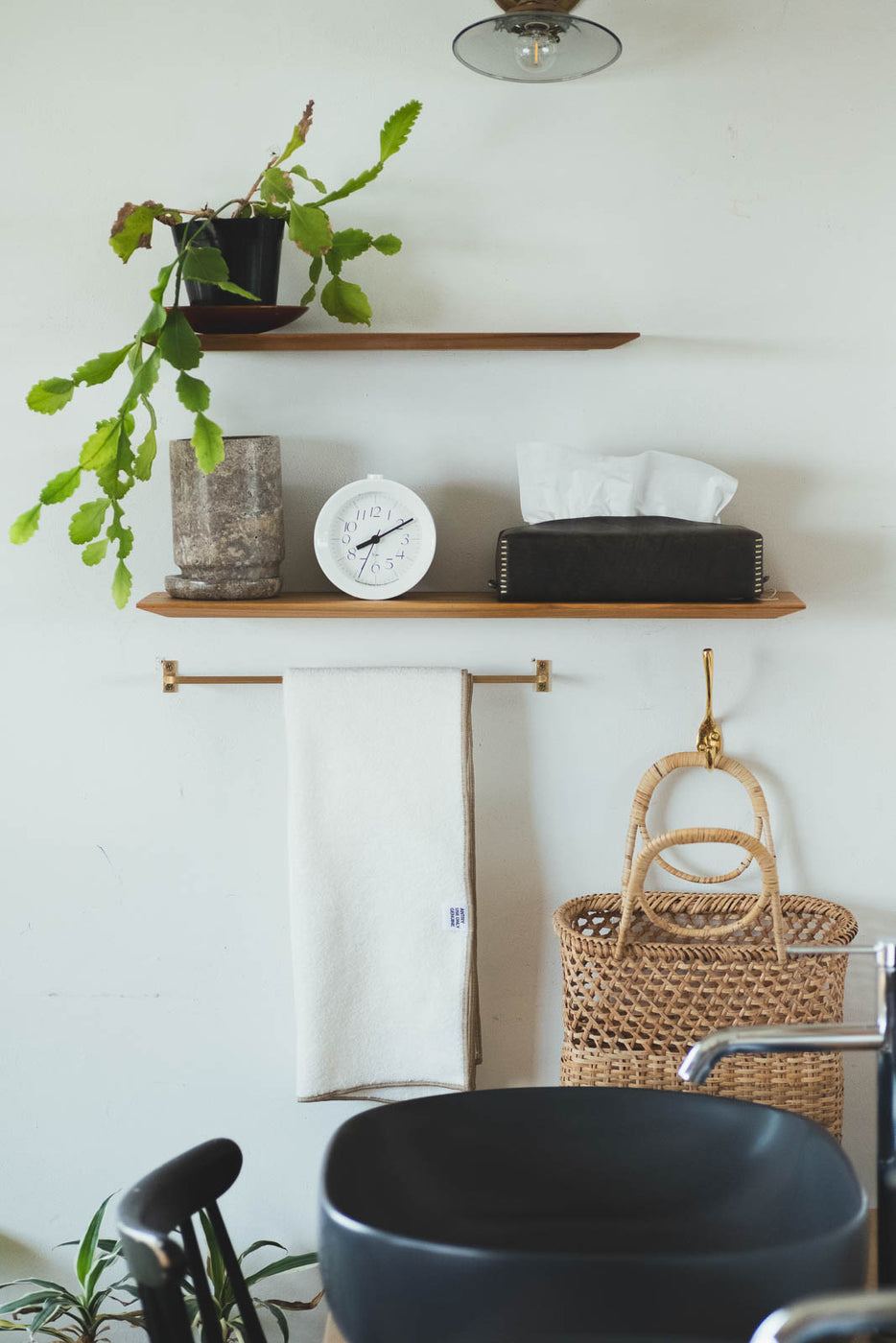 RIKI ALARM CLOCK ホワイト — ANTRY USE ONLY GENUINE