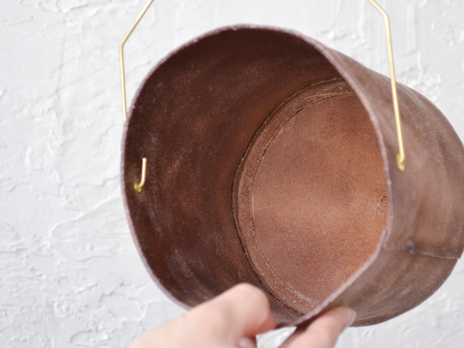 Waxed float pot — ANTRY USE ONLY GENUINE